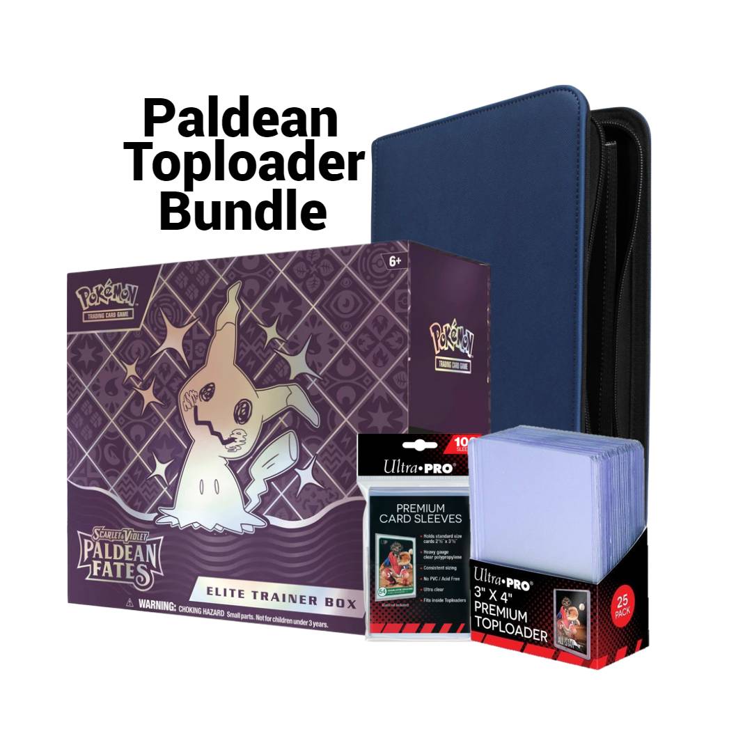Paldean Toploader Bundle – EverCase